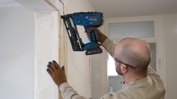 New addition to the Professional 18V System: Bosch cordless nail guns ...