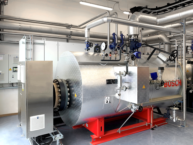 New electric steam boiler from Bosch supports a carbon-neutral future ...