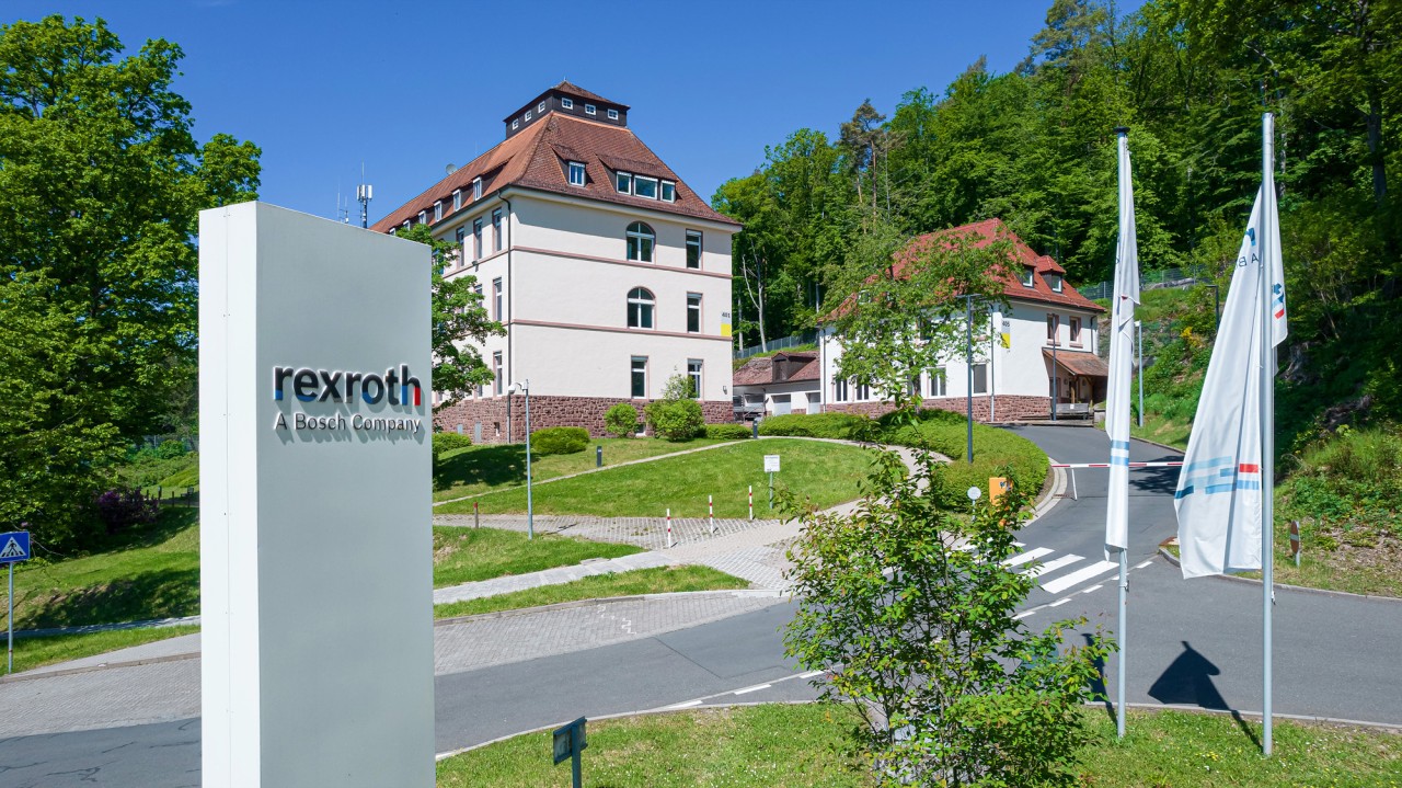 Bosch Rexroth AG administrative building on Maria-Theresien-Strasse ...