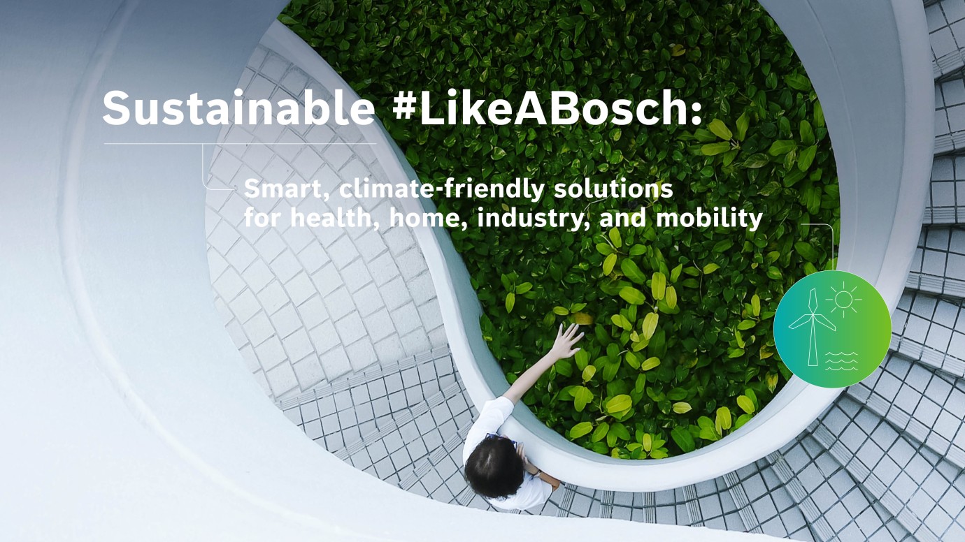 #BoschCES 2021: Sustainable #LikeABosch - Bosch Media Service