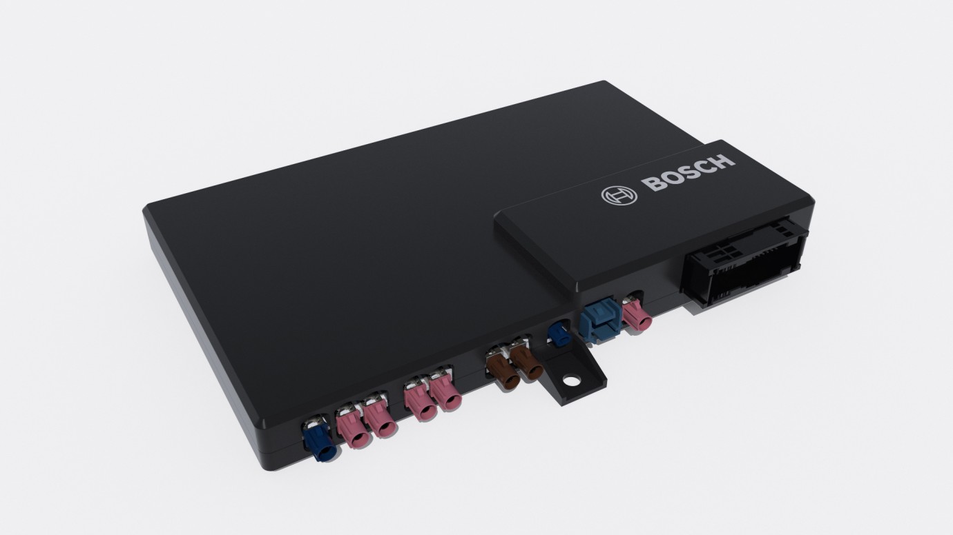 All-in-one principle: Bosch connectivity unit communicates using all of ...