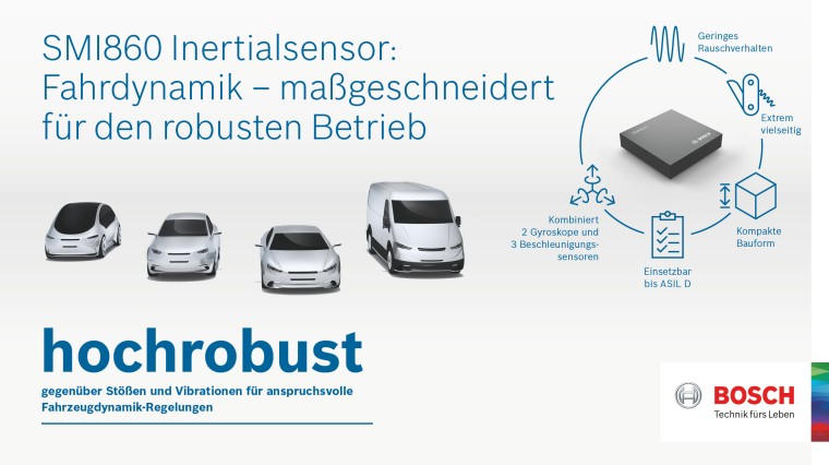 Dieser MEMS-Sensor von Bosch verbessert Fahrspaß, Komfort und ...