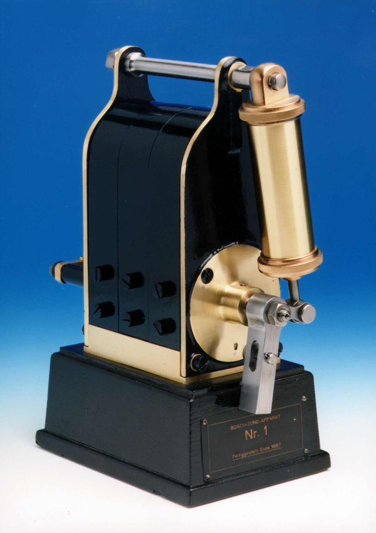 First low-voltage magneto ignition system from Bosch, 1887 - Bosch ...