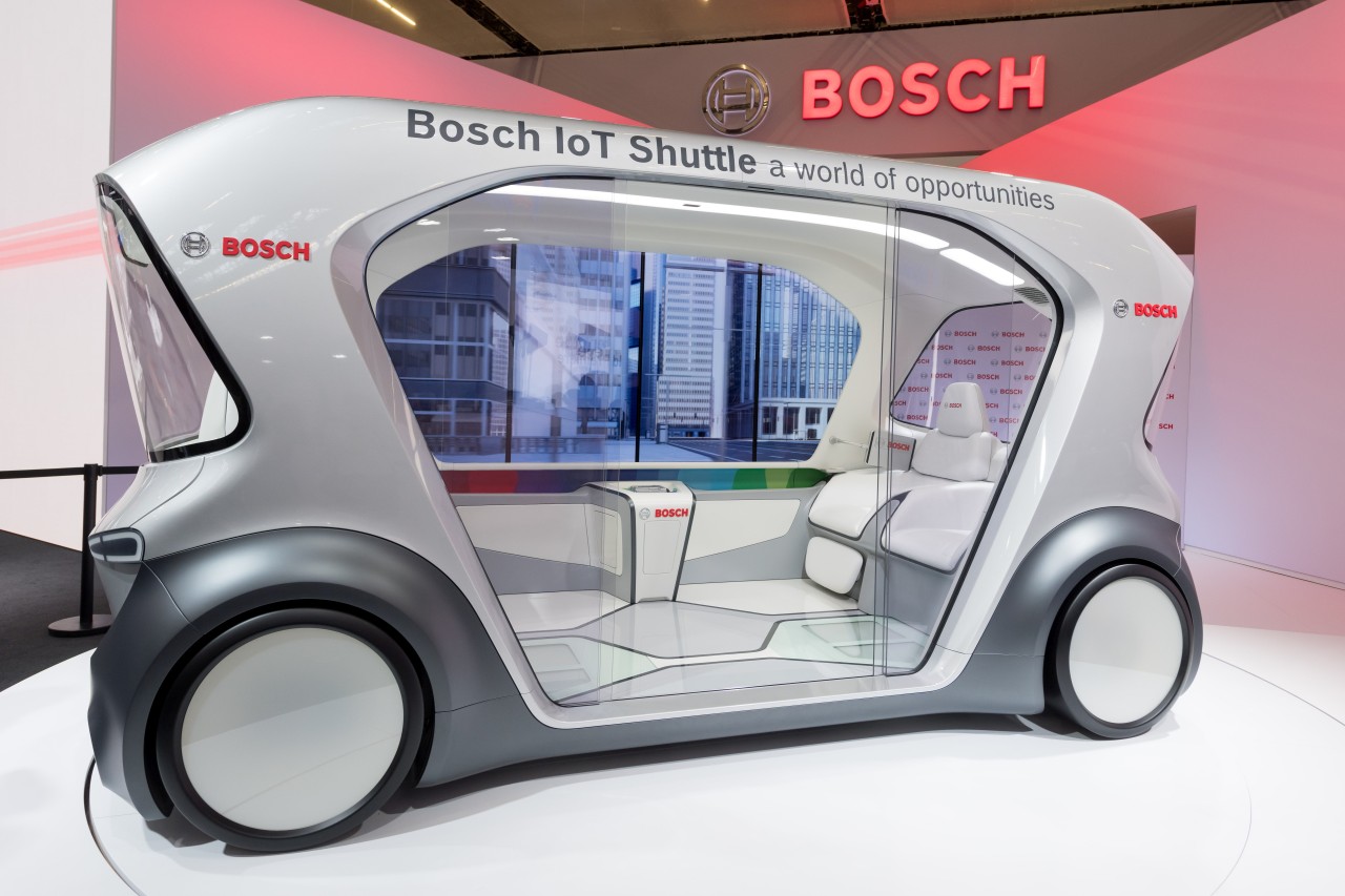 Bosch IoT-Shuttle auf der IAA 2019 - Bosch Media Service