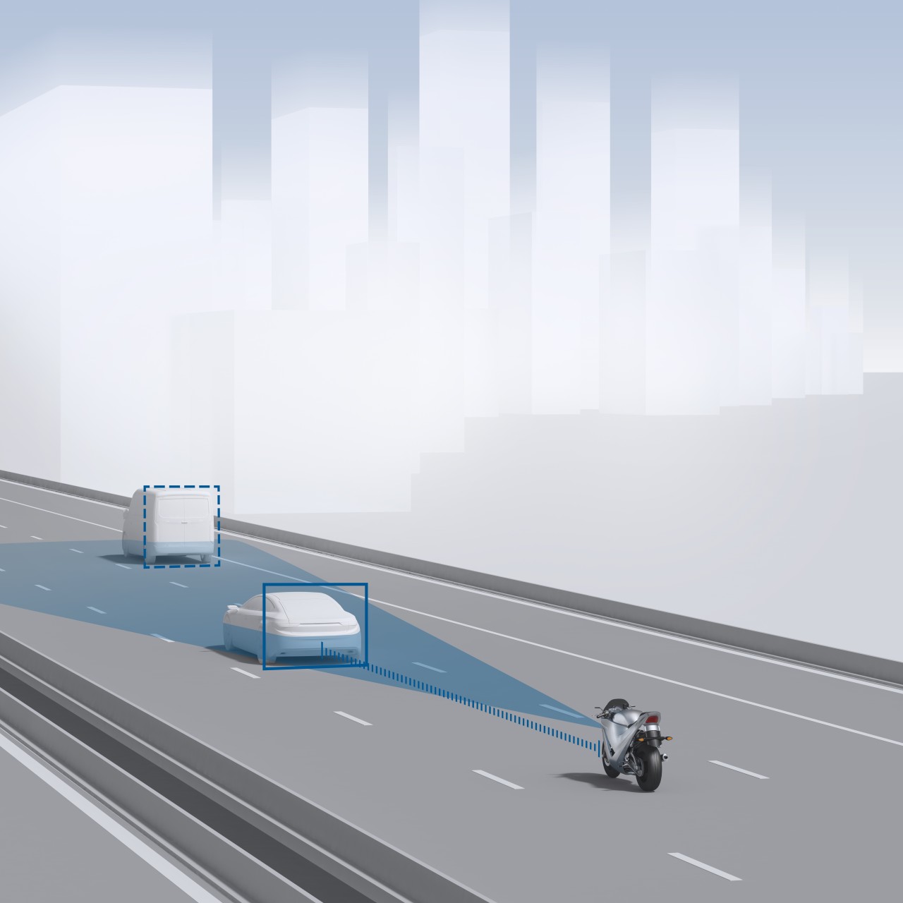 ACC Adaptive Cruise Control Motorrad - Bosch Media Service