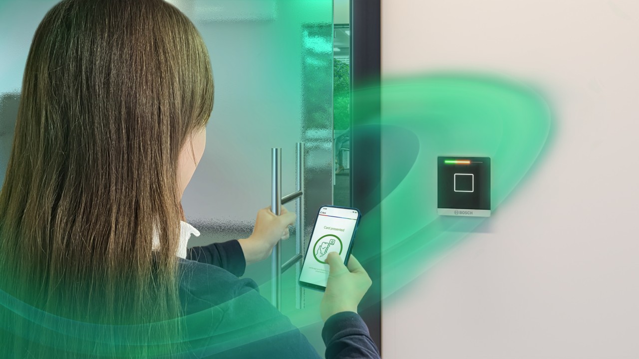 Moderne und digitale Zutrittsverwaltung - Bosch Media Service