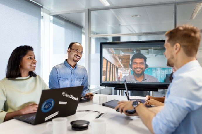 Fokussiertes Arbeiten und Teamwork bei Bosch - Bosch Media Service