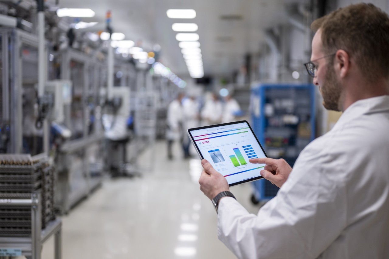 Energy platform im Bosch-Werk in Homburg - Bosch Media Service