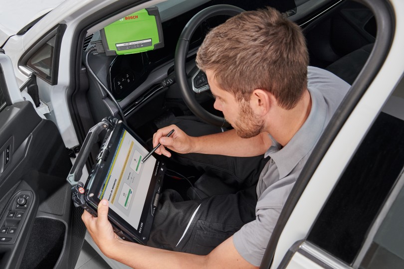 Remote diagnostics service from Bosch can now be used with KTS 350, 560 ...
