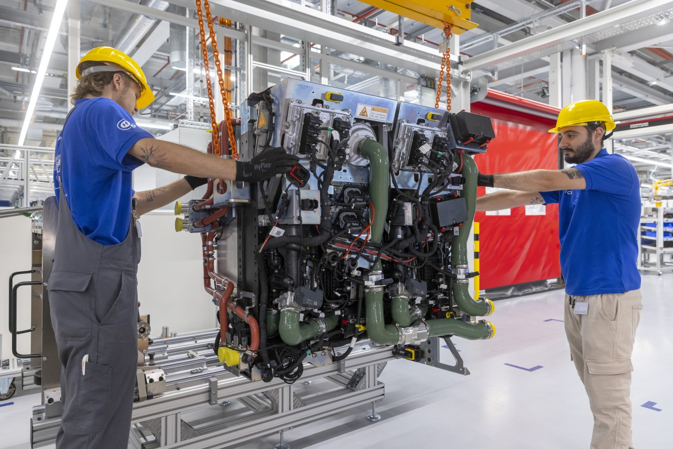 1,200 meters of welds make each fuel-cell stack hydrogen-tight - Bosch ...