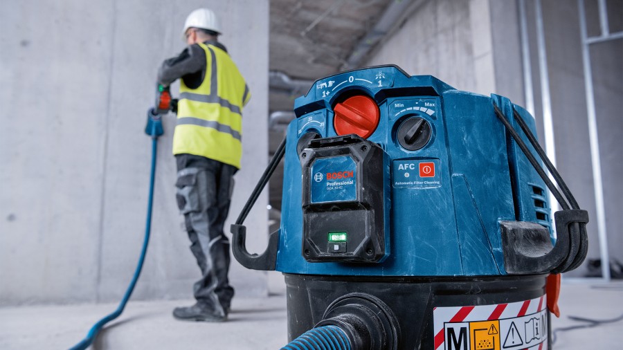 Simple working with low dust levels in the Professional 18V System: New ...