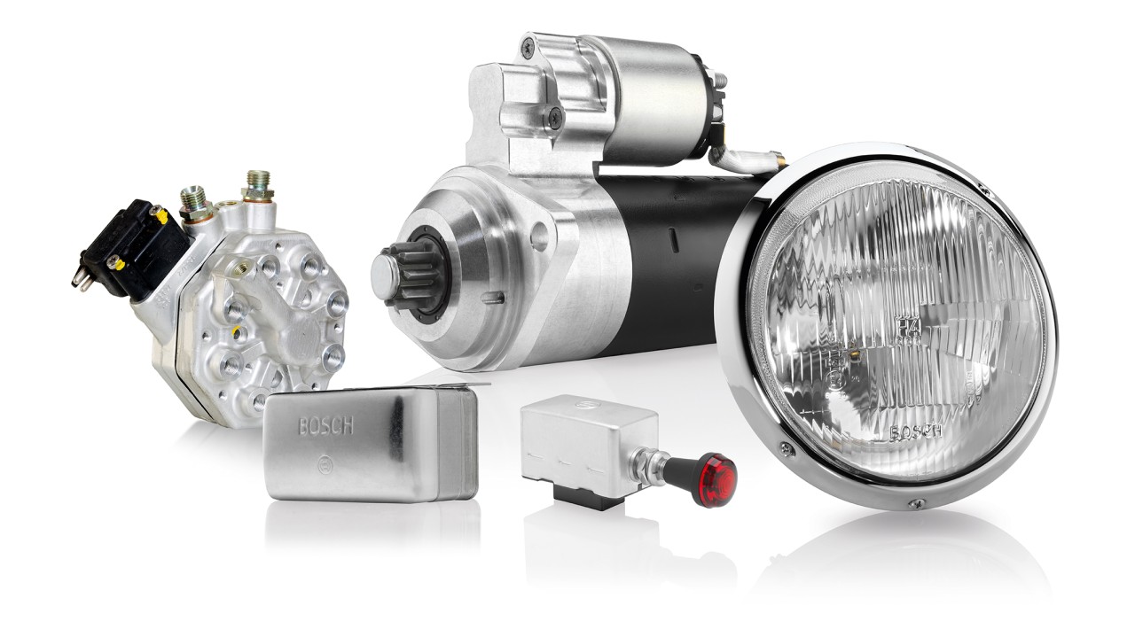 Bosch Classic präsentiert auf der Retro Classics in Stuttgart ein ...