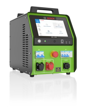 Three new Bosch devices for testing and charging electric vehicles ...