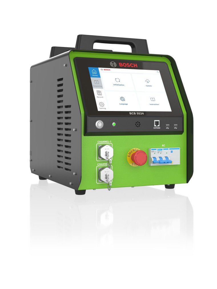 Three new Bosch devices for testing and charging electric vehicles ...