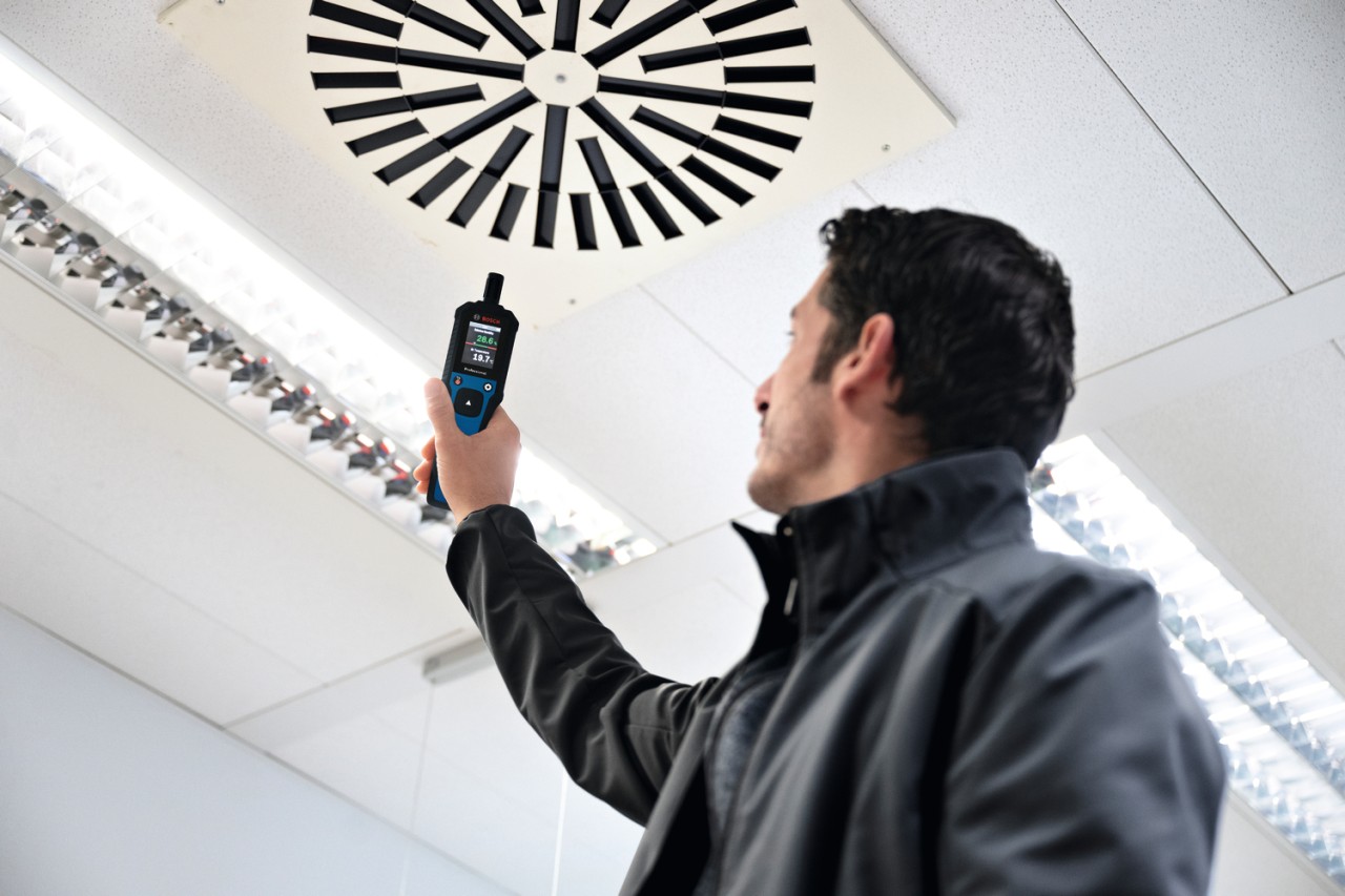 Das digitale Thermo-Hygrometer von Bosch - GDH 1-17 Professional ...