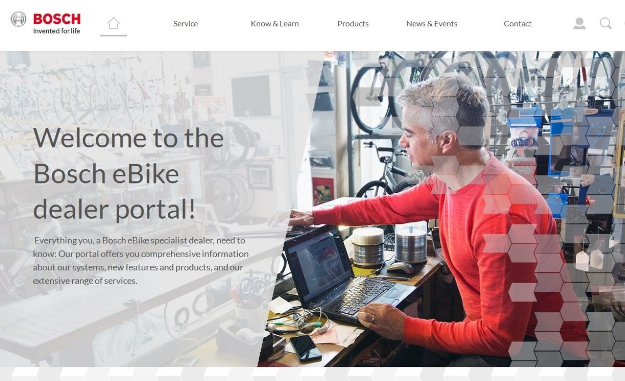Bosch eBike Systems relaunches website - Bosch Media Service