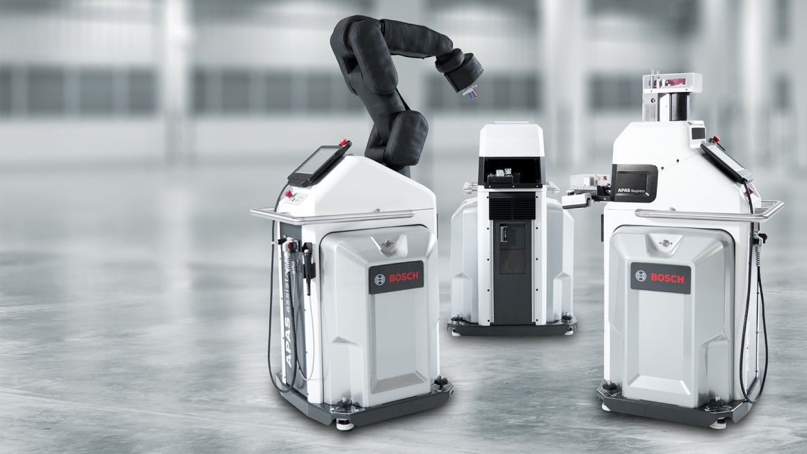 Bosch zeigt berührungslos kollaborierende Roboter für die flexible ...