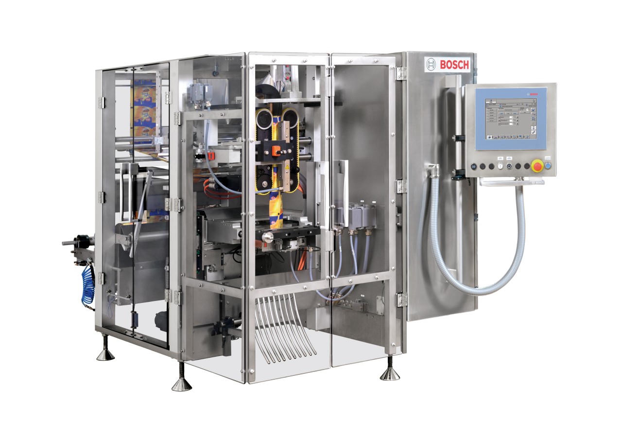 SVE 2520 high-speed continuous motion vertical bagger - Bosch Media Service