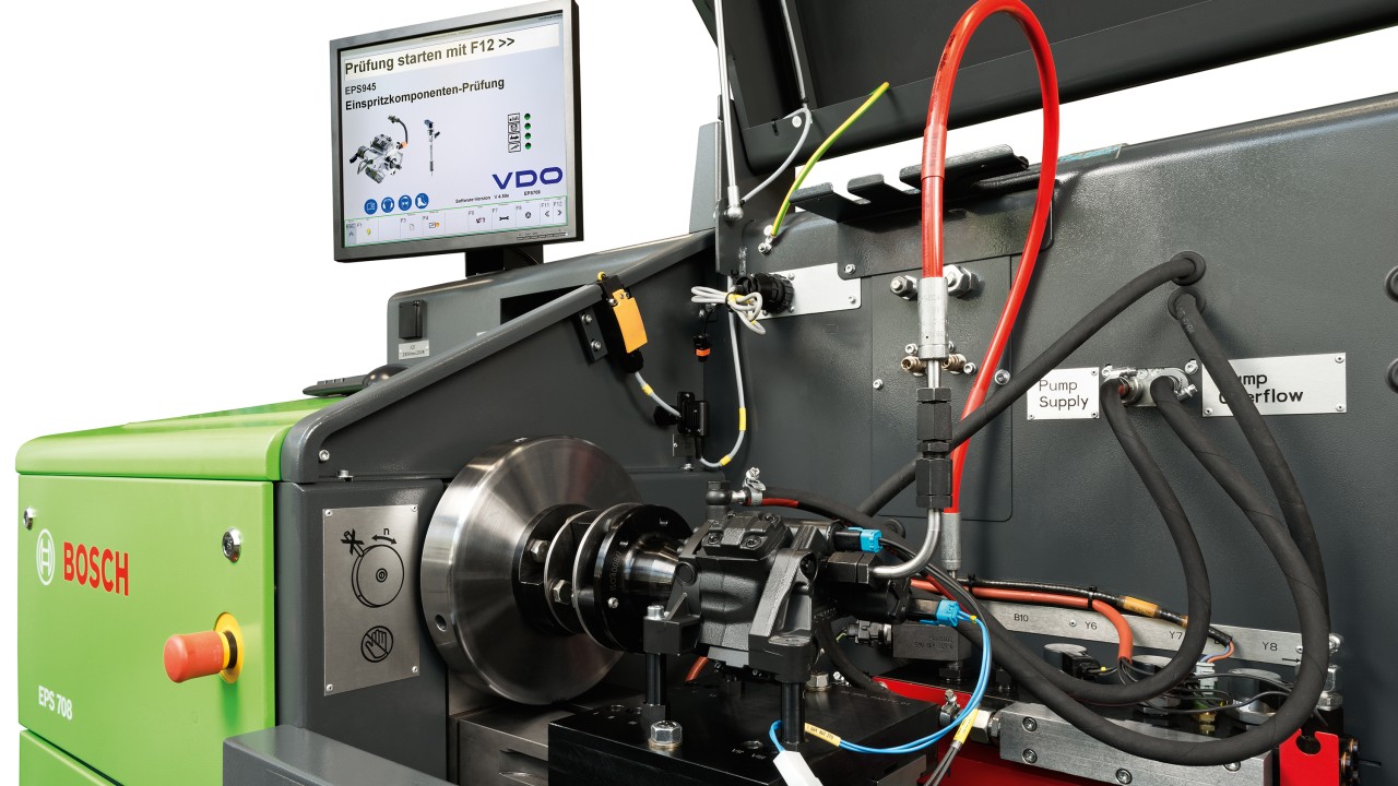 Add-on for EPS 708 and EPS 815 diesel test benches - Bosch Media Service