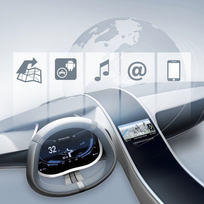 Cockpit der nächsten Generation - Bosch Media Service