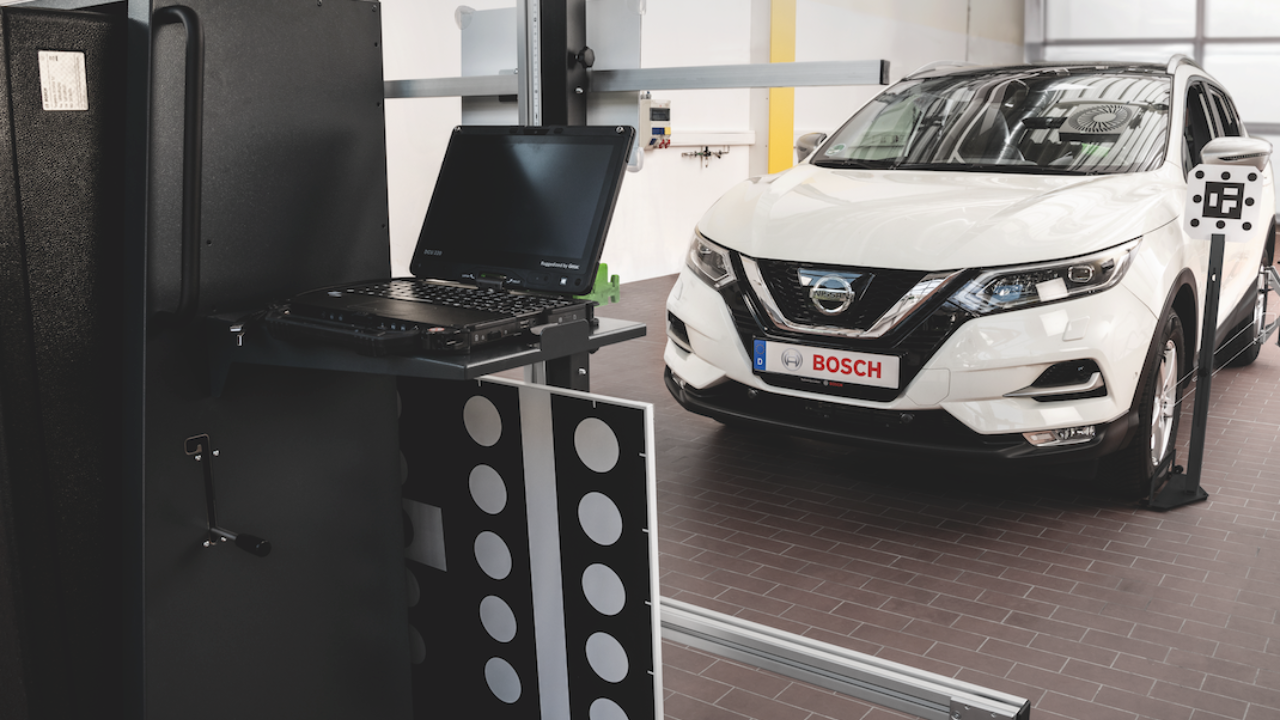 Bosch DAS 3000 computergestuurd ADAS-kalibratiesysteem voor frontcamera ...