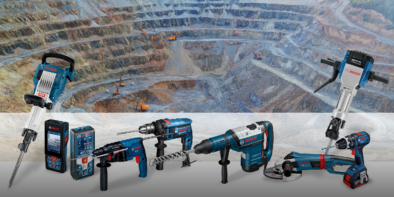 Bosch destaca soluções para diferentes frentes de trabalho em uma mina ...