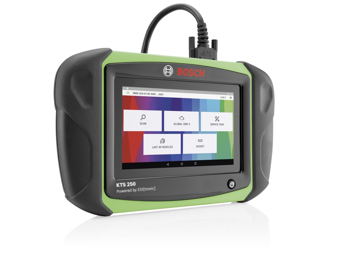Scanner de Diagnóstico KTS 250 - Bosch Media Service Brasil