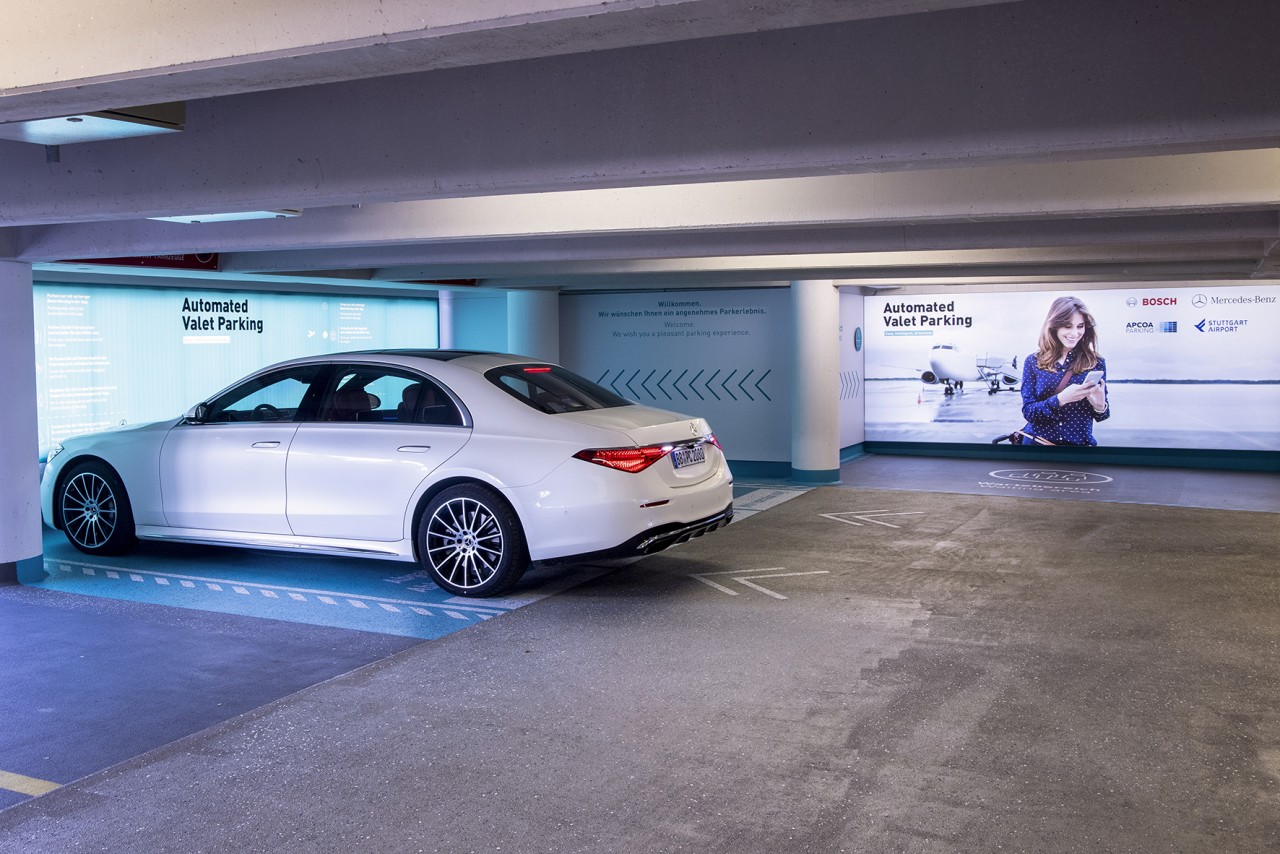 Apcoa, Bosch, and Mercedes-Benz are working to provide the world’s ...