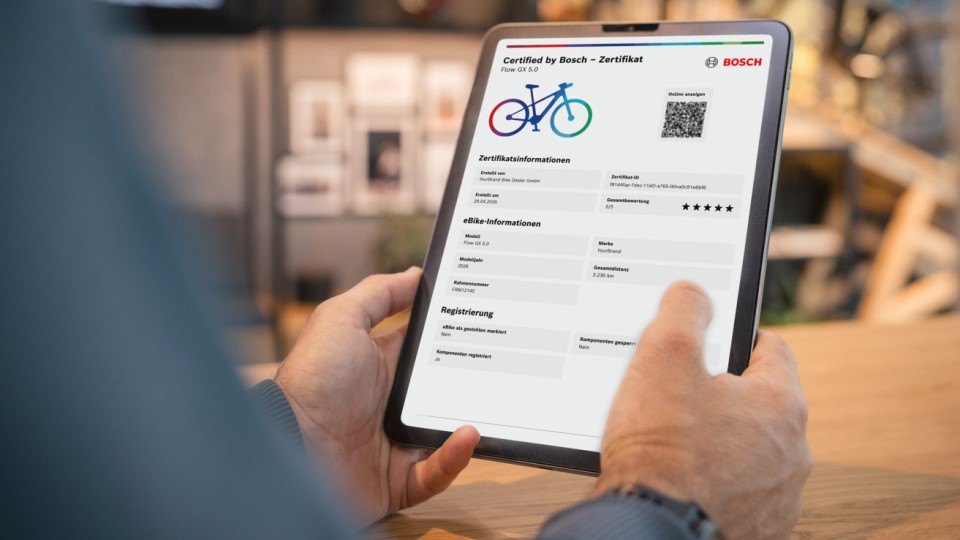 Gebrauchtes eBike, gutes Gefühl: Certified by Bosch schafft Vertrauen ...