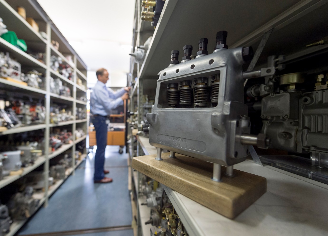 Diesel injection pump, 1927 - Bosch Media Service