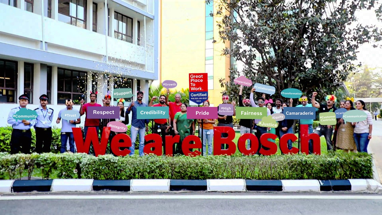 Bosch Limited steps into 2021 as a Great Place to Work - Certified ...