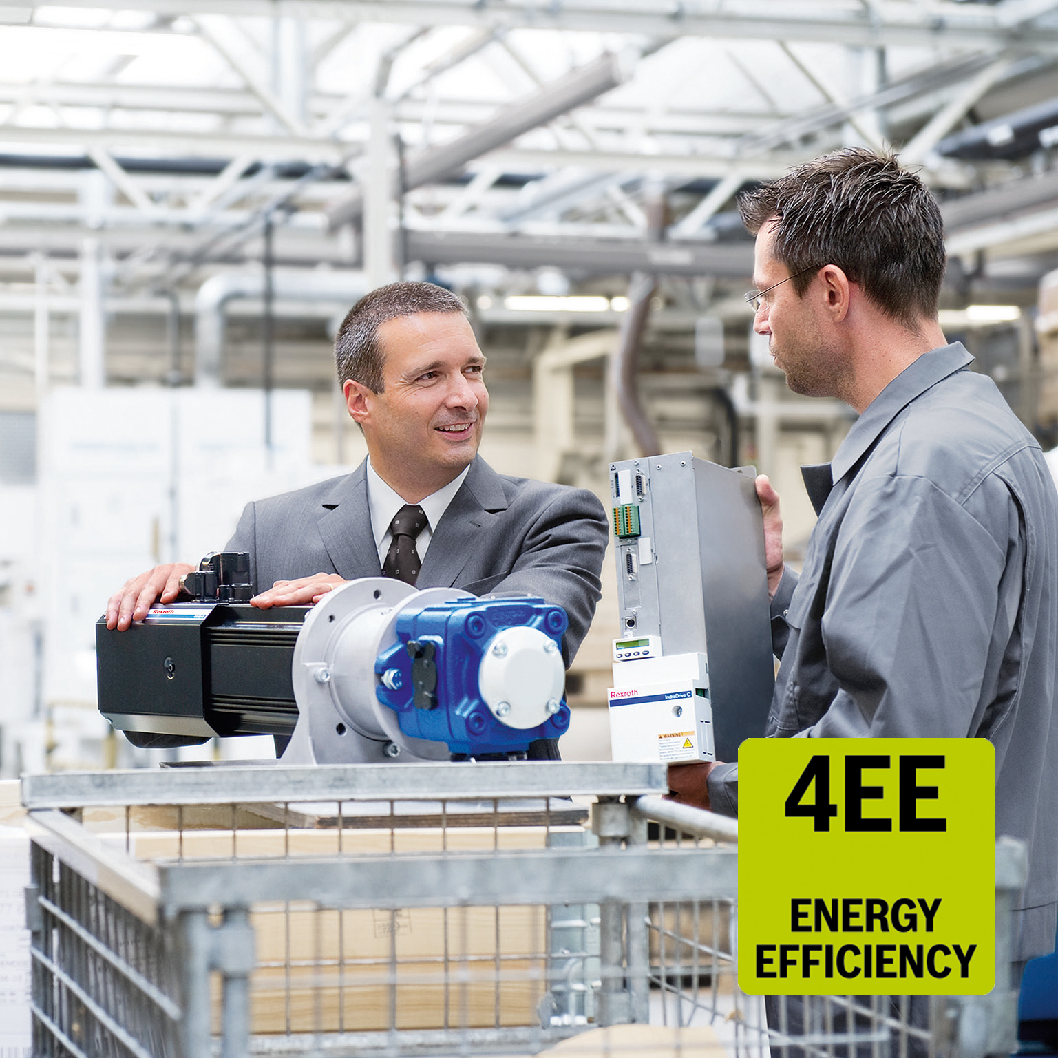 Rexroth 4EE, Energie-efficiëntie boven - Bosch Media Service Nederland