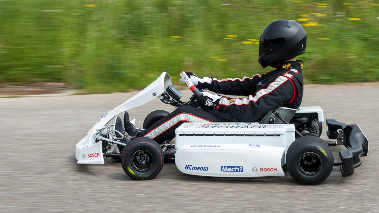 Bosch makes racing karts clean and quiet - Bosch Media Service
