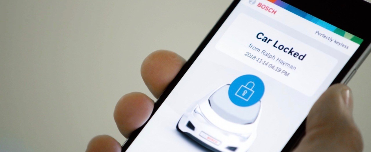 Perfectly keyless from Bosch - Bosch Media Service